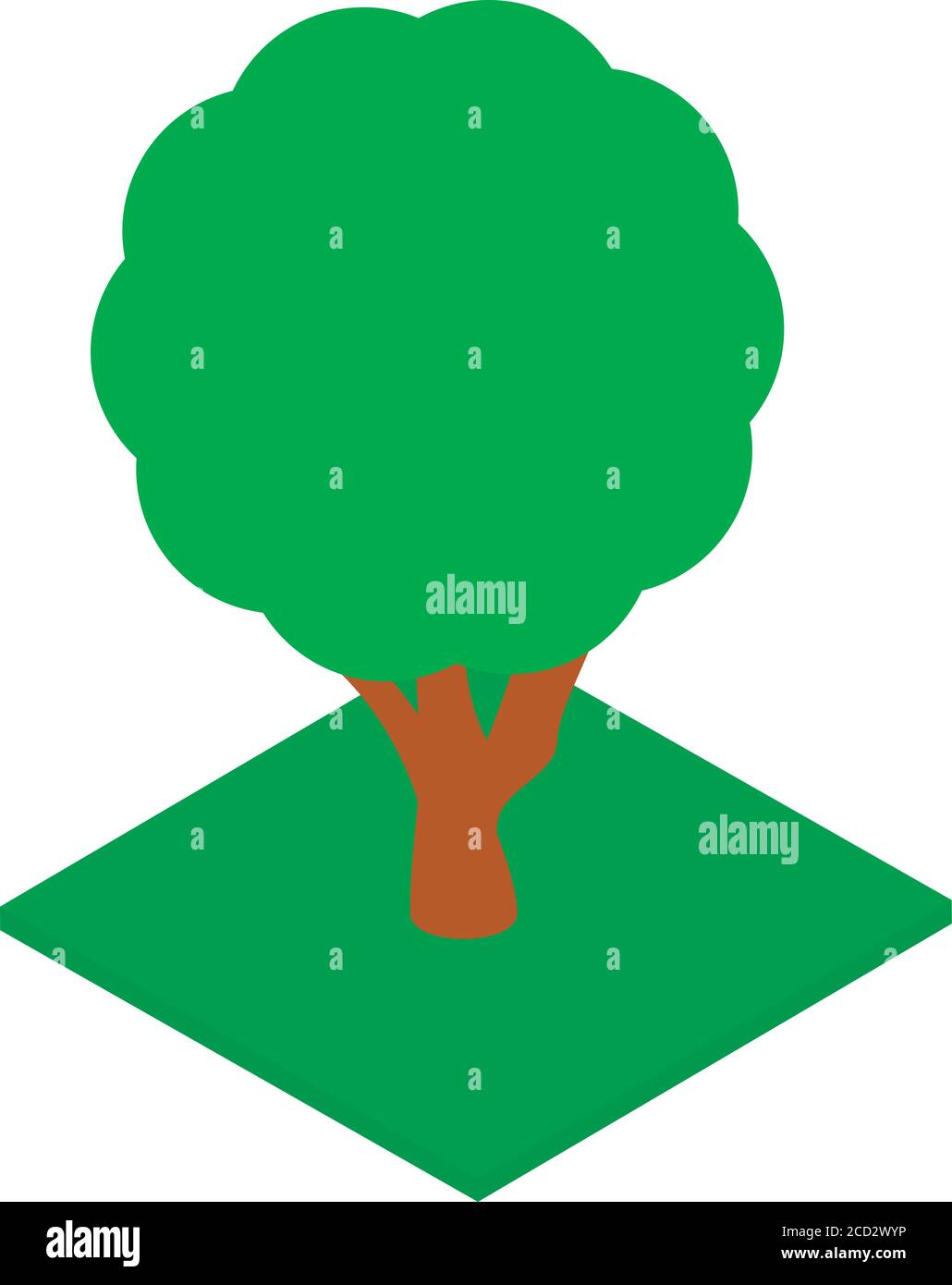 Park tree icon, isometric style Stock Vector Image & Art - Alamy