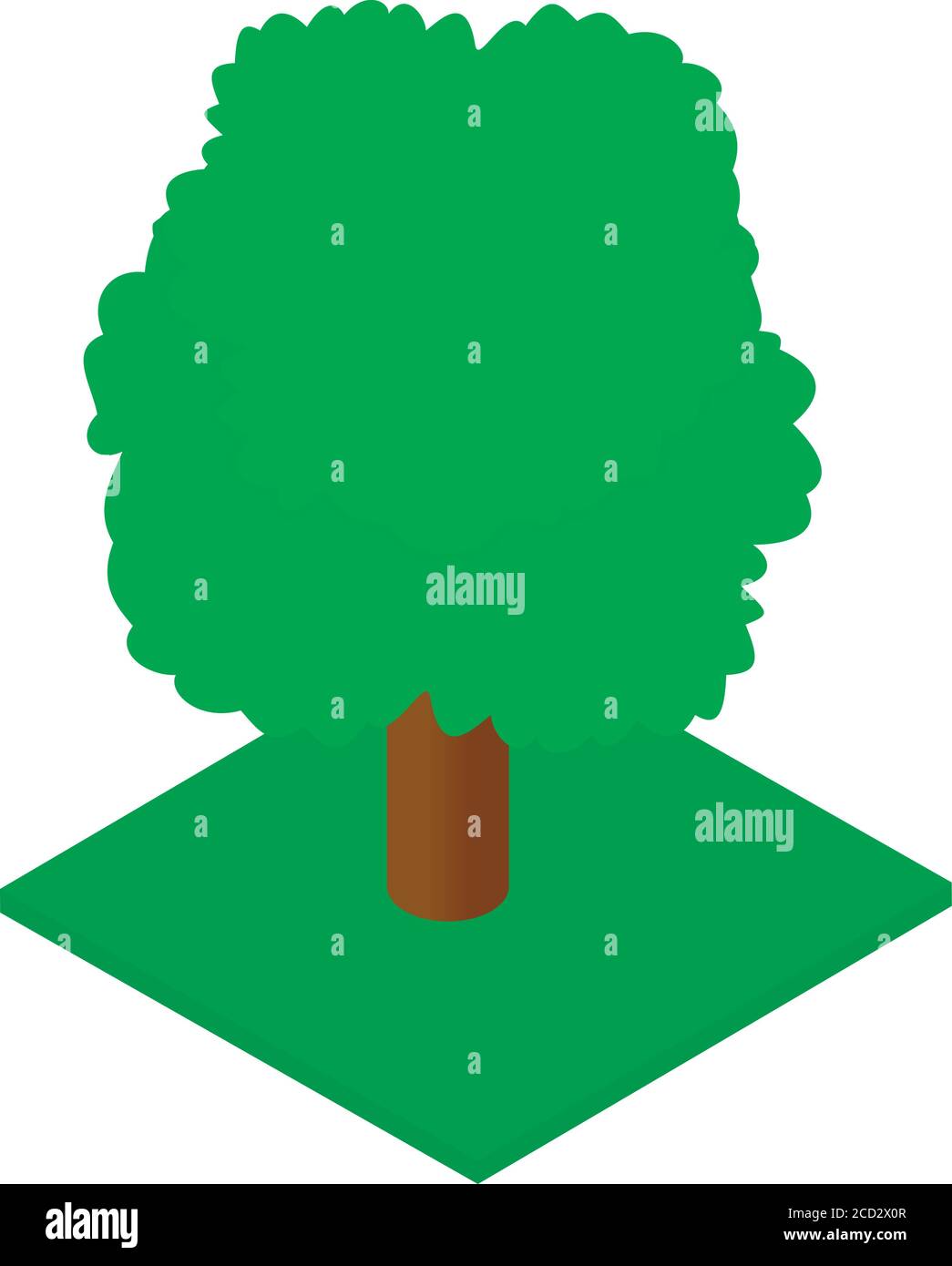 Ash tree icon, isometric style Stock Vector Image & Art - Alamy