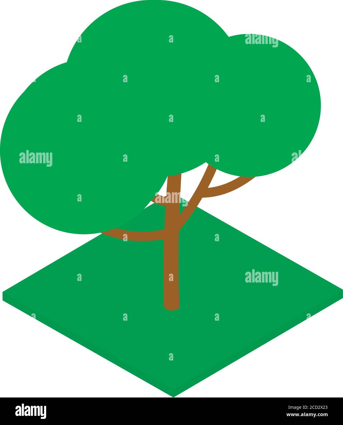 Shady garden Stock Vector Images - Alamy