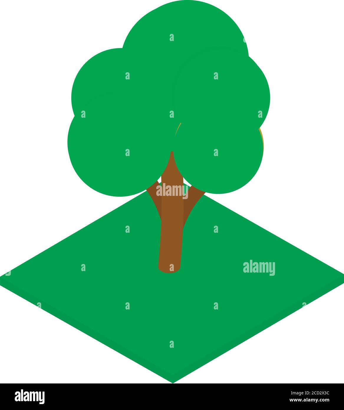 Maple tree icon, isometric style Stock Vector Image & Art - Alamy