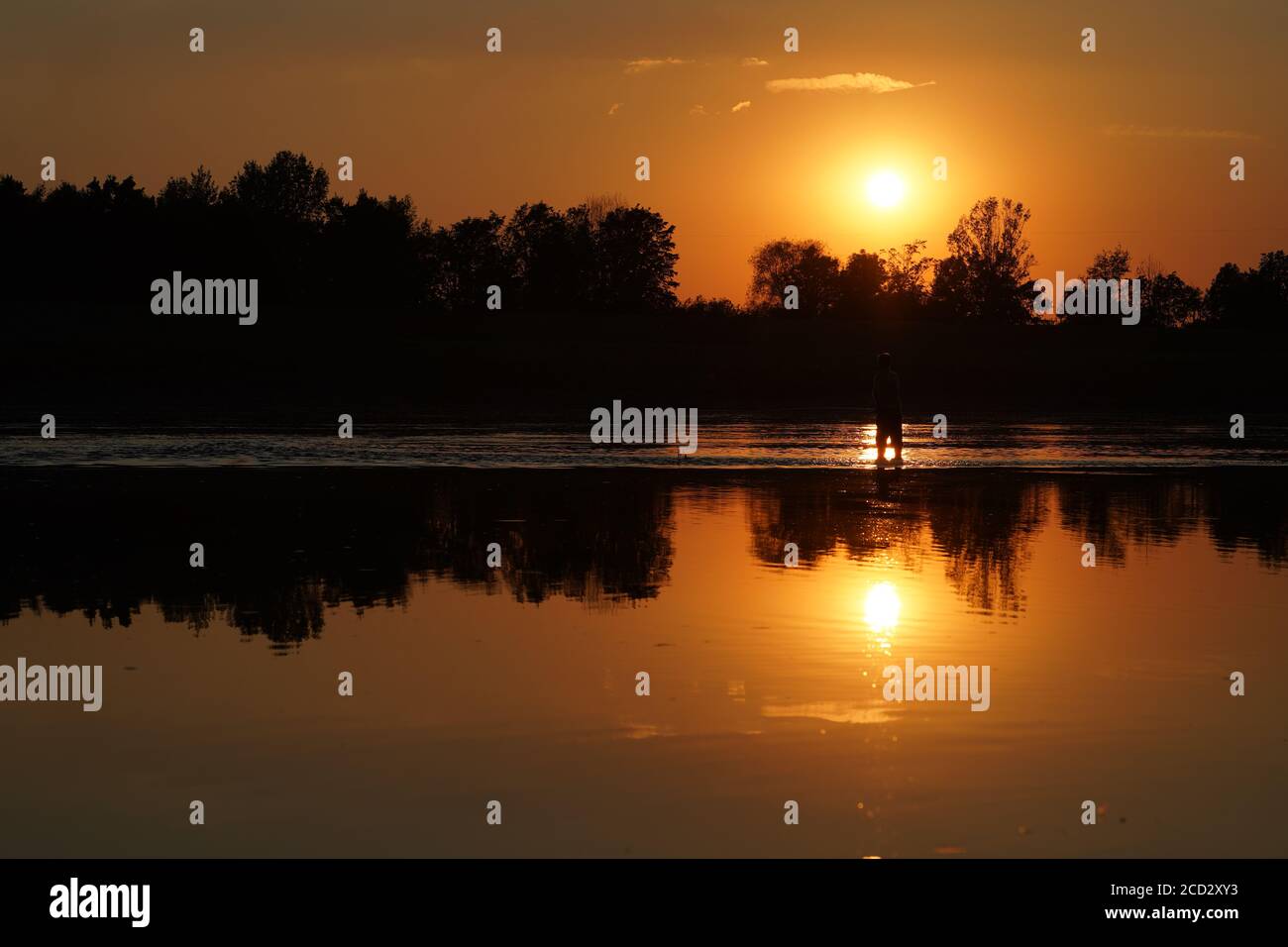 Water sunlight reflection fisher hi-res stock photography and images ...