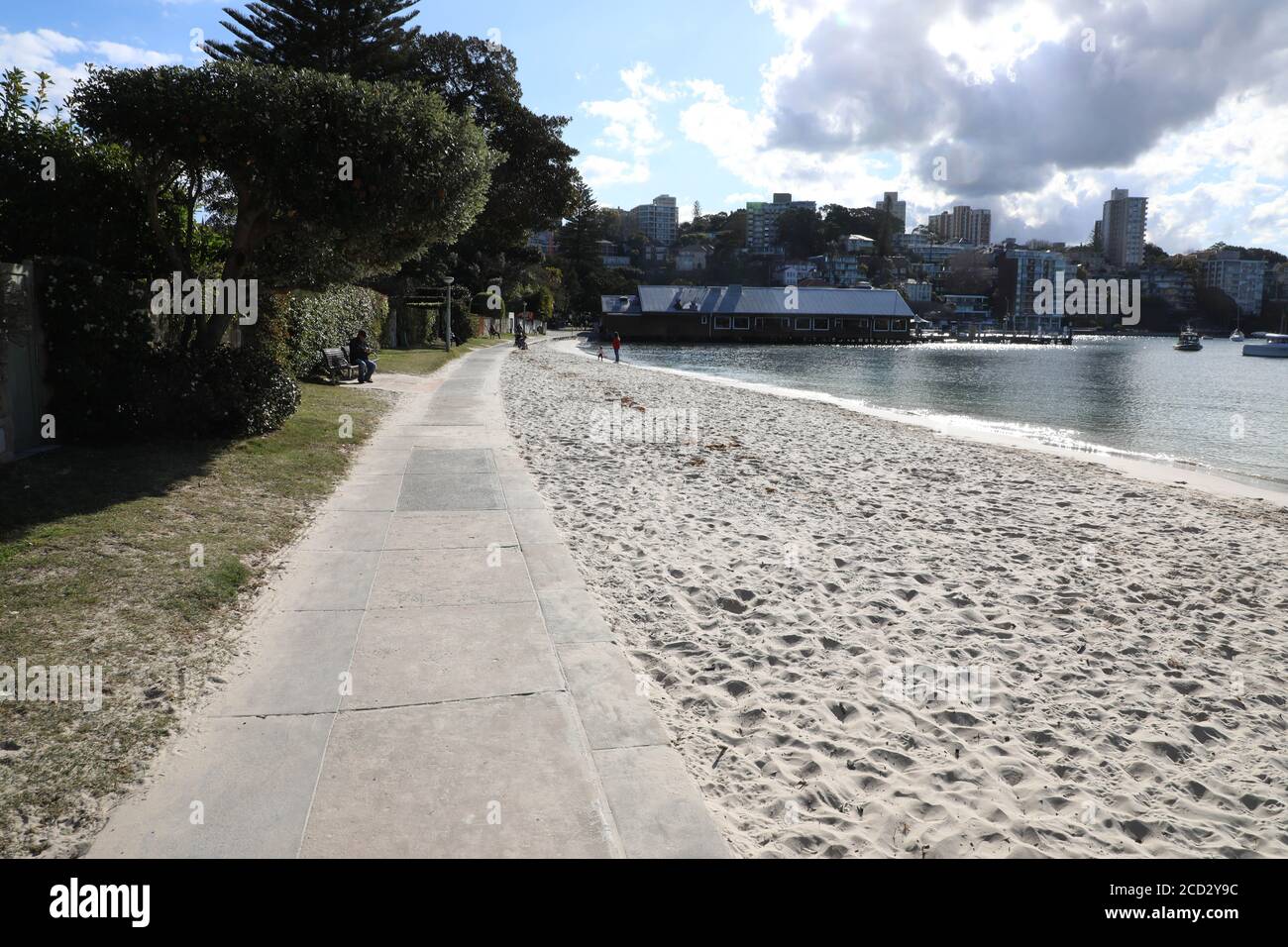 Double bay beach hi-res stock photography and images - Alamy