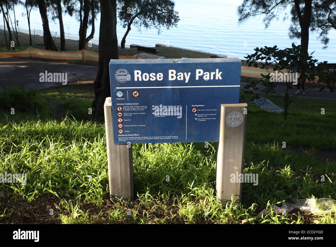 Rose Bay Park, New South Head Road, Rose Bay, NSW 2029 Stock Photo - Alamy