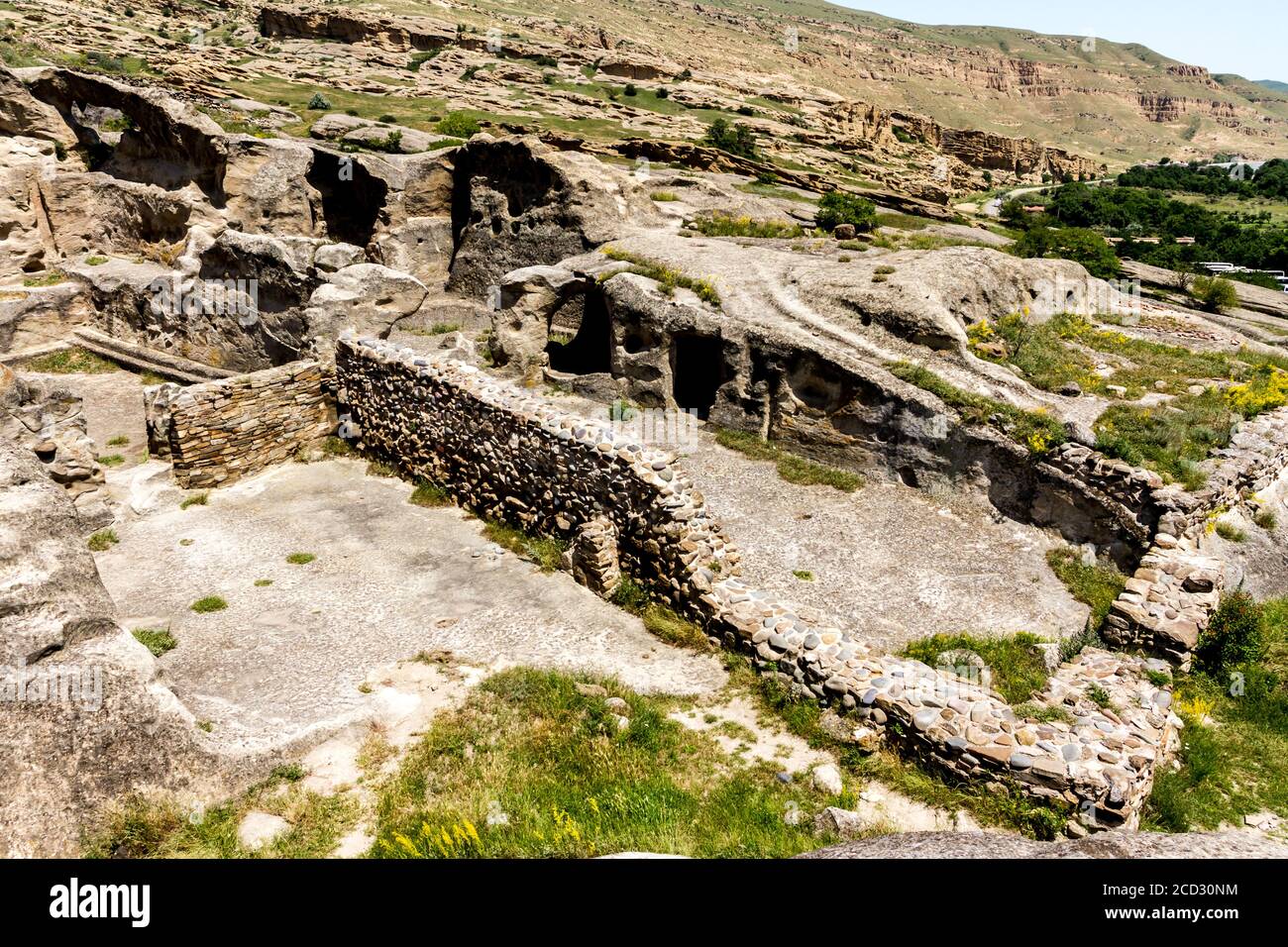 Ancient Cave Town Uplistsikhe is an ancient rock-hewn town in eastern ...