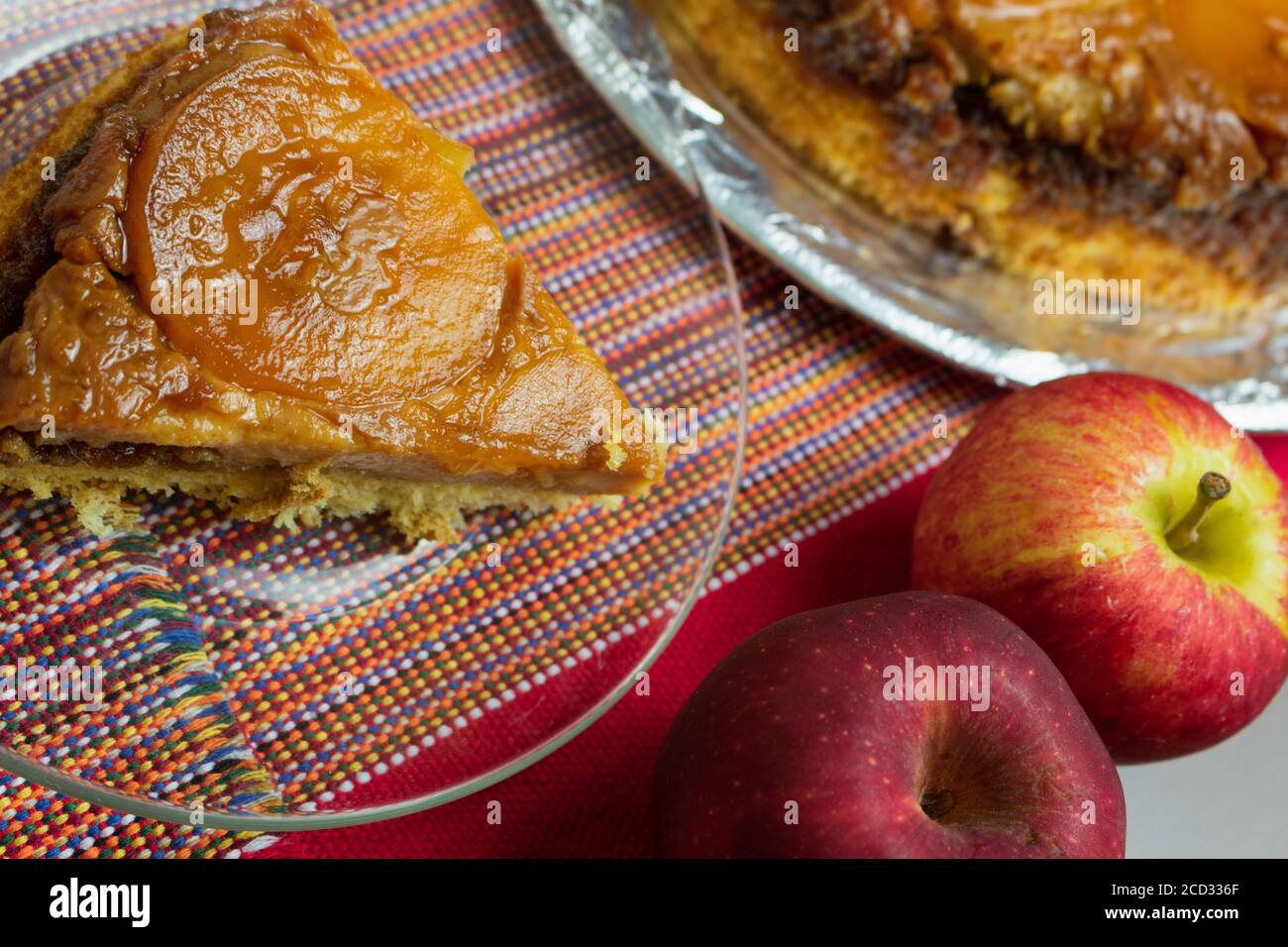 Brazilian apple pie, sweet very famous in Brazil Stock Photo - Alamy