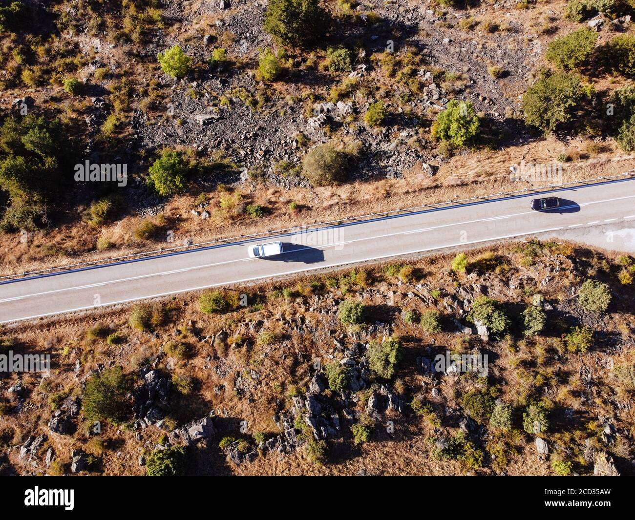 Car birdseye view hi-res stock photography and images - Alamy