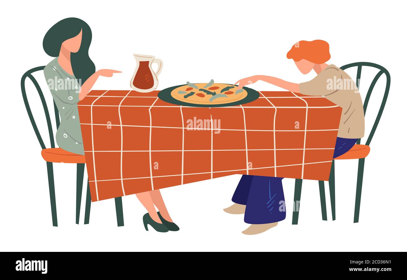 Restaurant dinner with friends Cut Out Stock Images & Pictures - Alamy