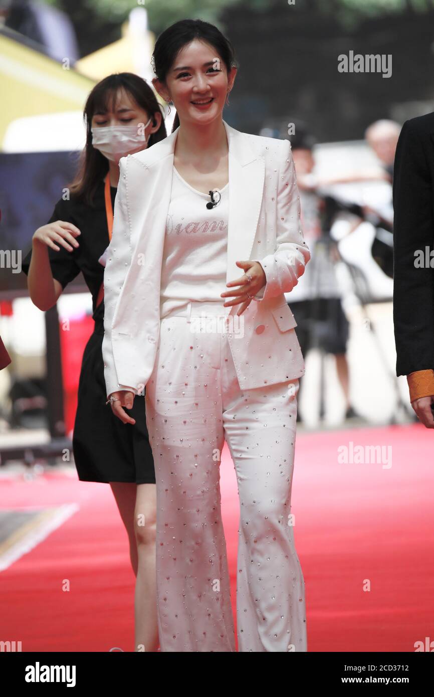 Chinese host, singer and actress Xie Na, also known as "Nana," attends ...