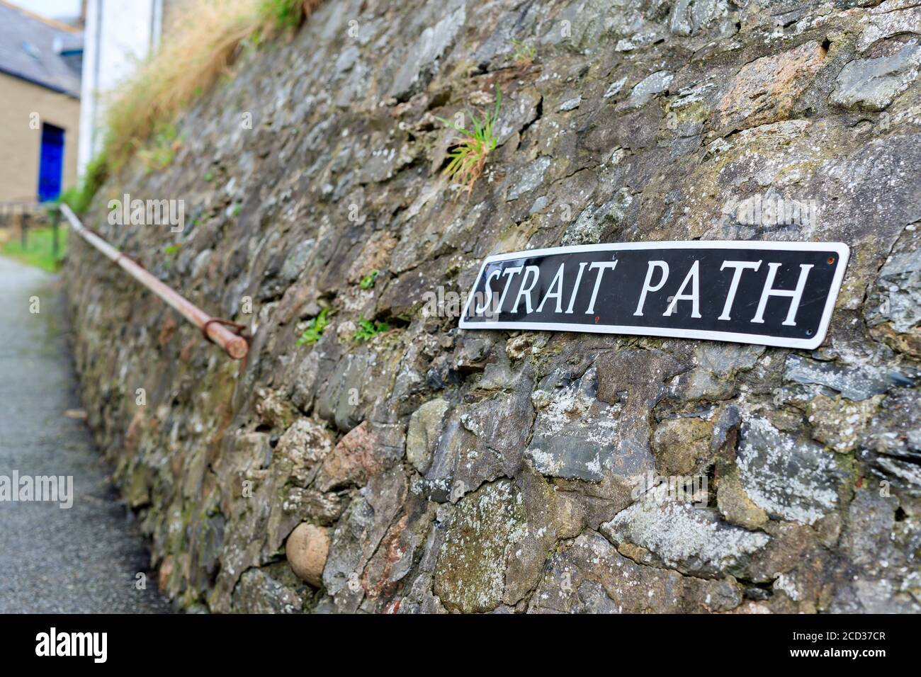 Strait path hi-res stock photography and images - Alamy