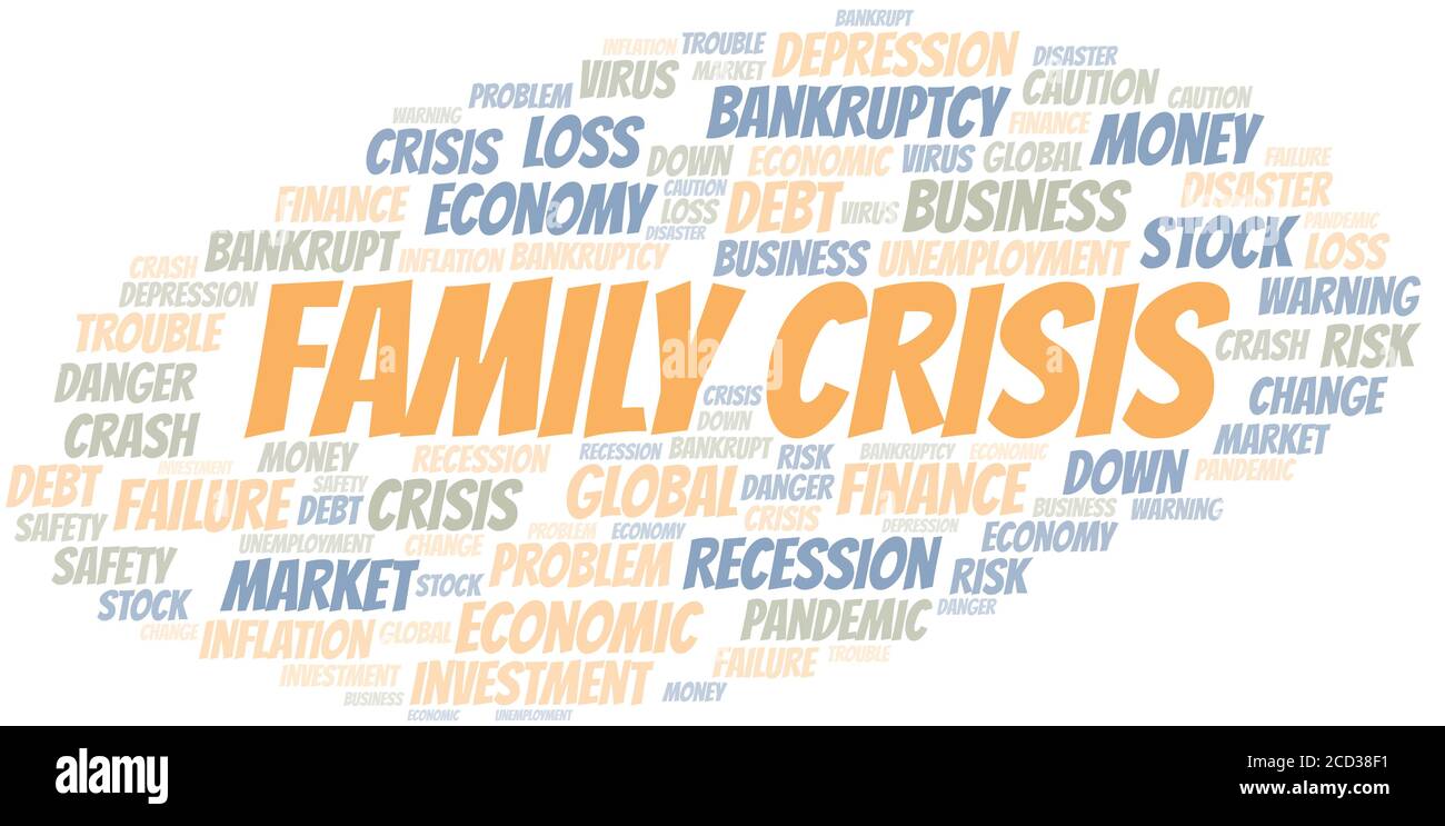 Family crisis Stock Vector Images - Alamy