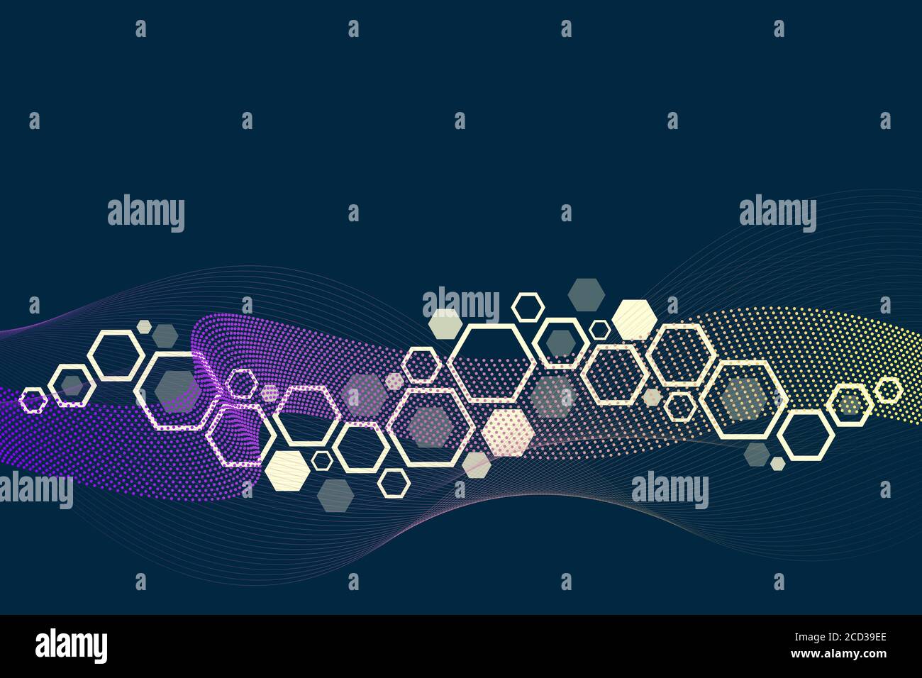Scientific molecule background for medicine, science, technology ...