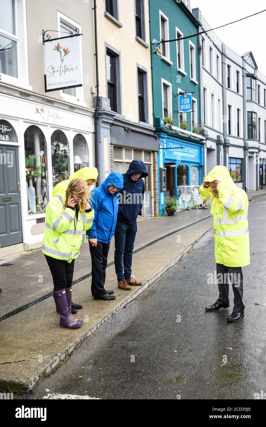 Clean up after flooding from Storm Francis left damage in Bantry, Ruth ...
