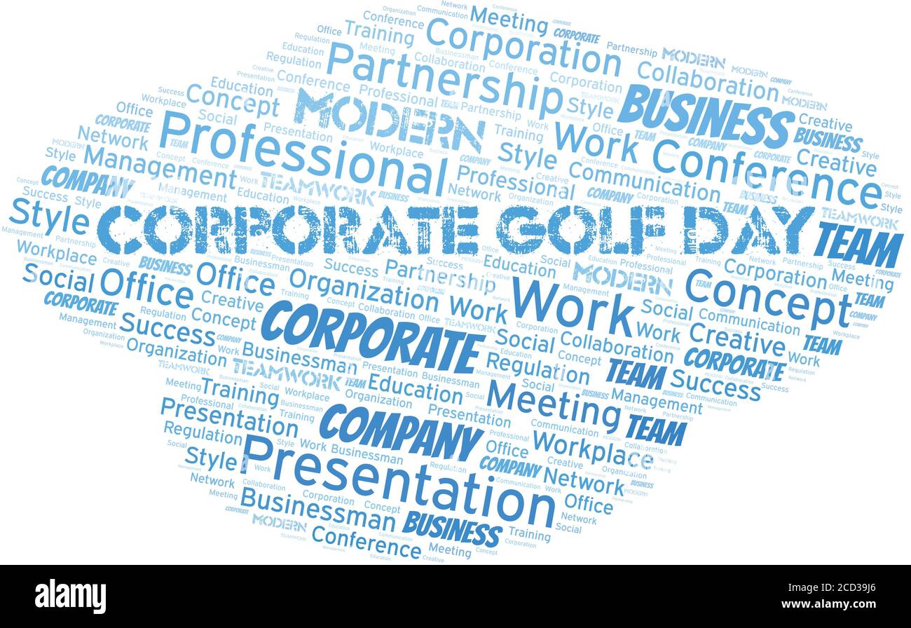 Golf day corporate Stock Vector Images - Alamy