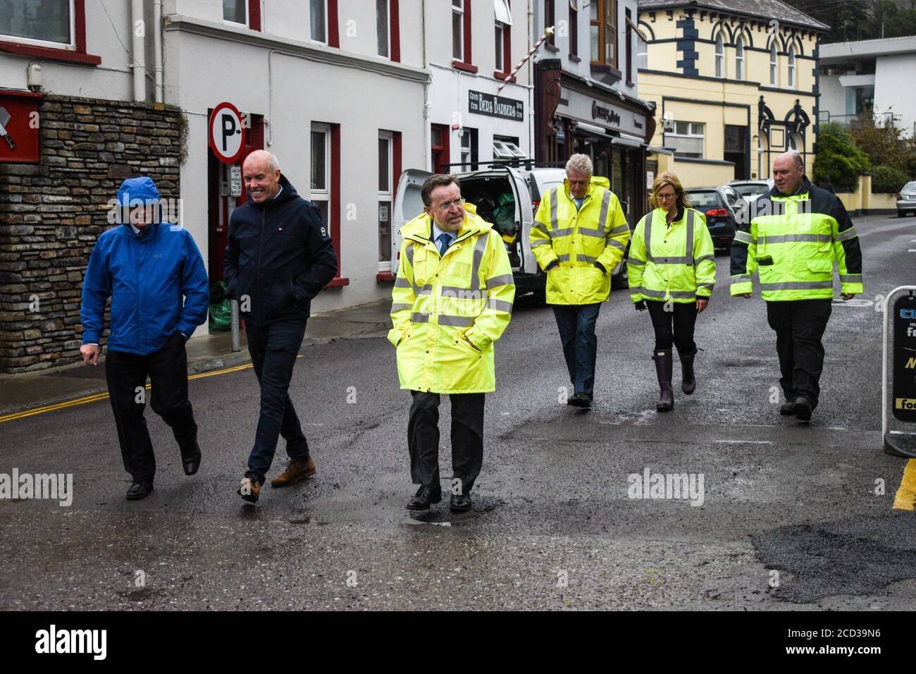 Clean up after flooding from Storm Francis left damage in Bantry, West ...