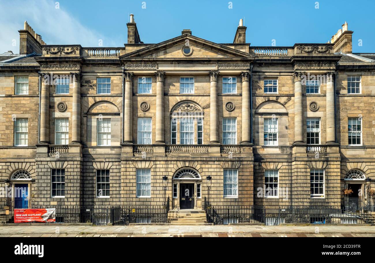 Bute House, official residence of First Minister Nicola Sturgeon ...