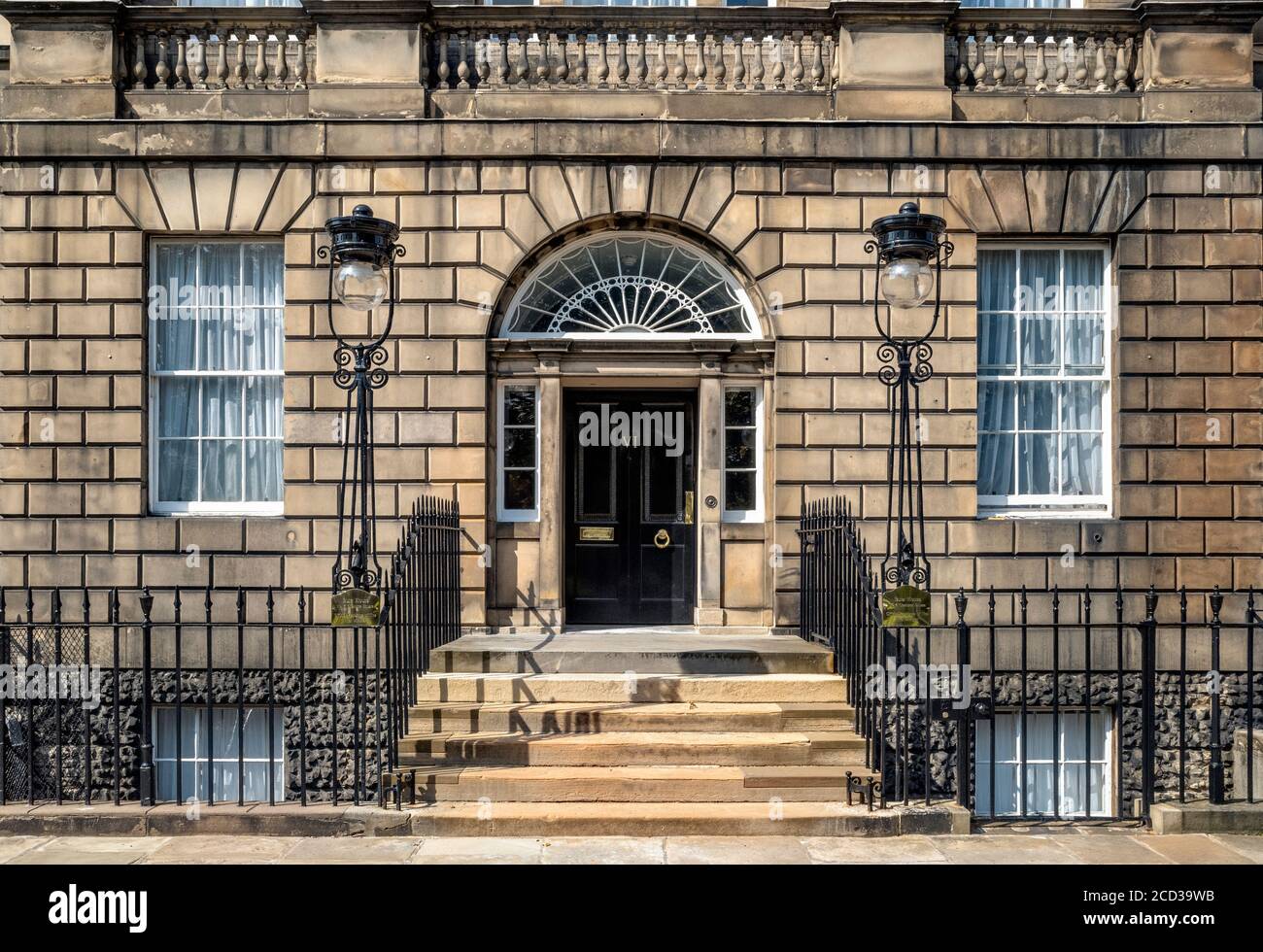Bute House, official residence of the First Minister of Scotland ...