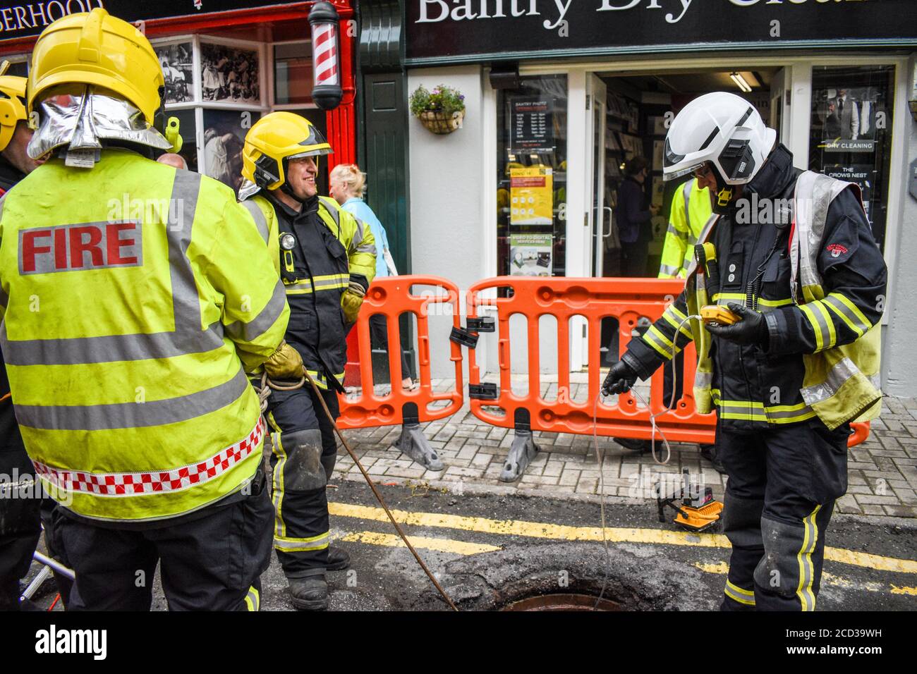 Clean up after flooding from Storm Francis left damage in Bantry, West ...
