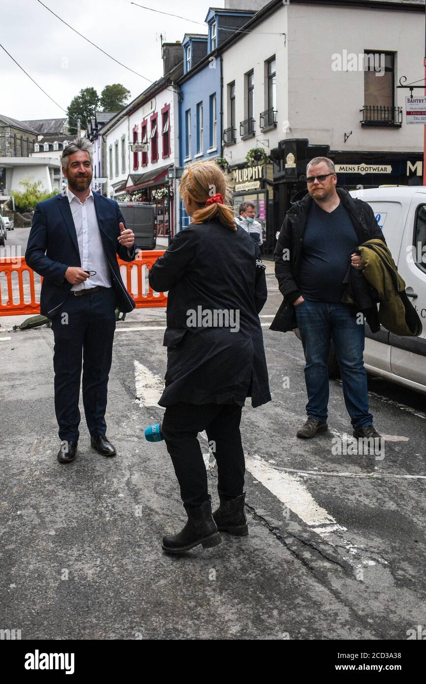 Storm francis flooding clean up hi-res stock photography and images - Alamy