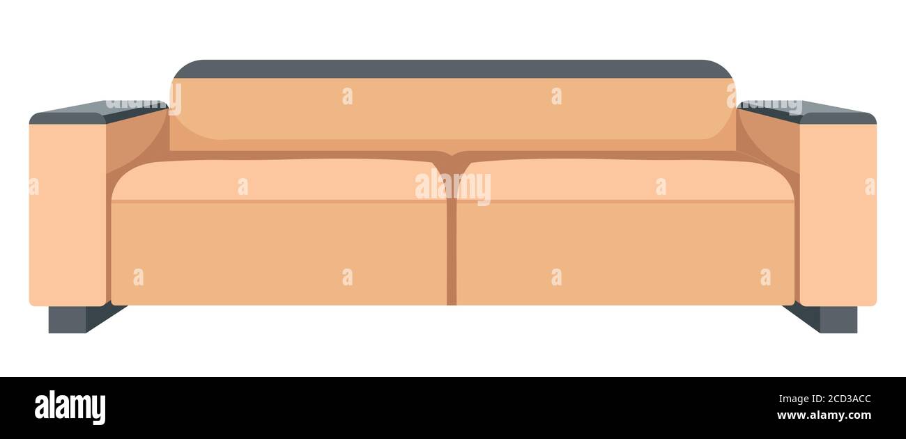 Contemporary office sofa detail Stock Vector Images - Alamy