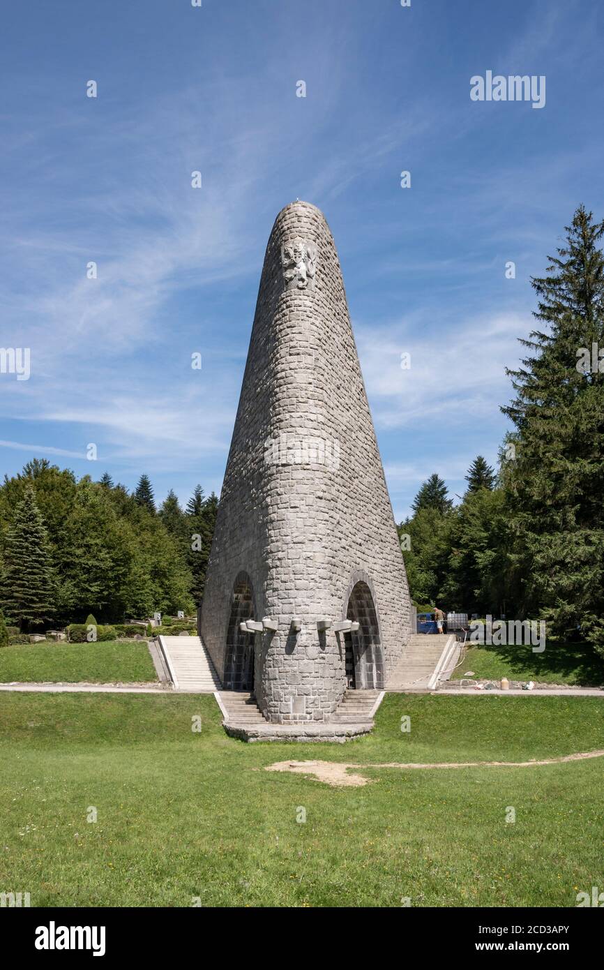 The Memorial and the Cemetery of the Czechoslovak Army in Dukla Pass ...