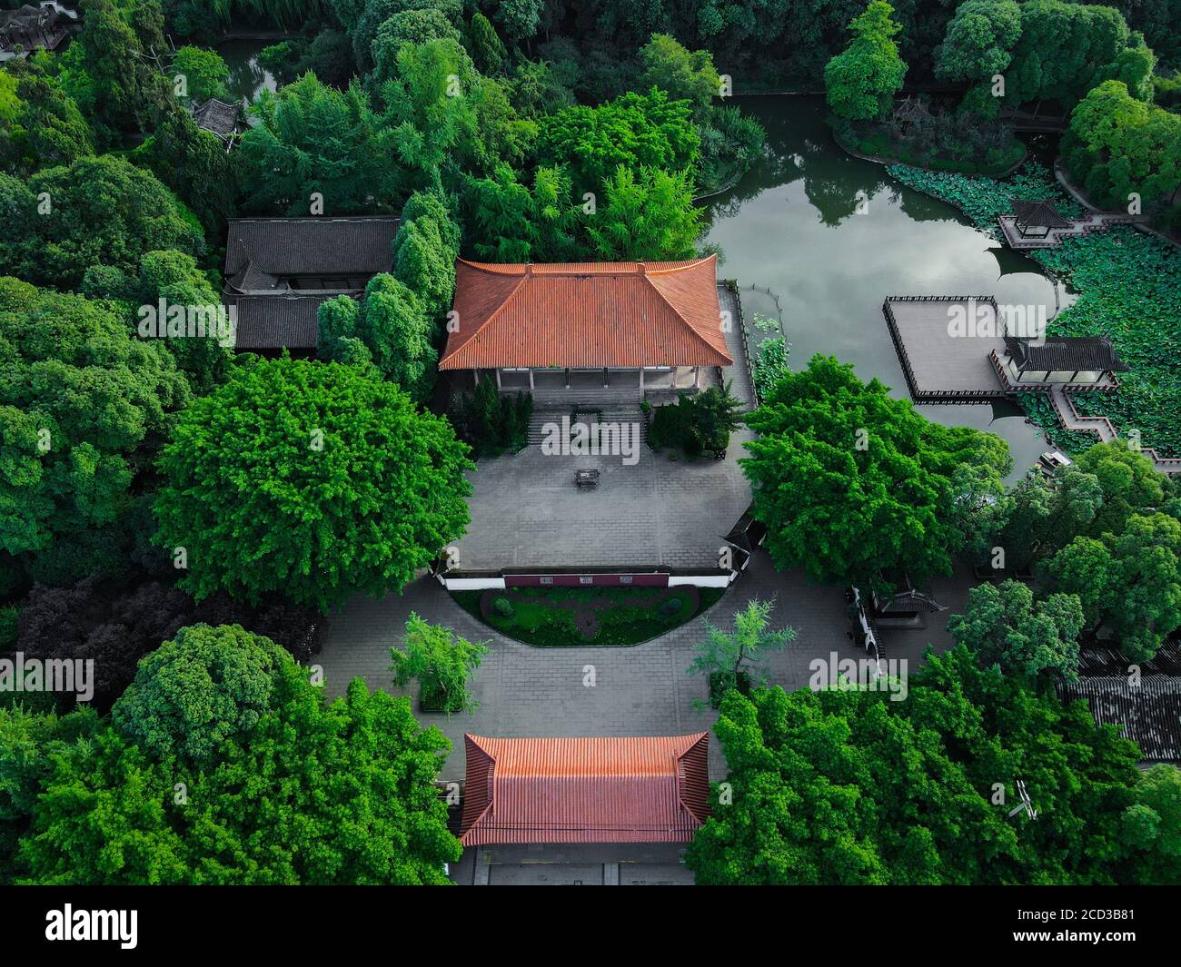 Lotus temple aerial hi-res stock photography and images - Alamy