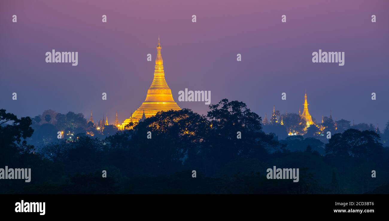 Panoramic view burmese hi-res stock photography and images - Alamy