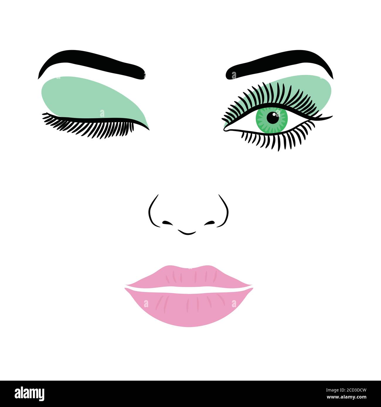 Eyeball Hanging Out Of Socket Cartoon