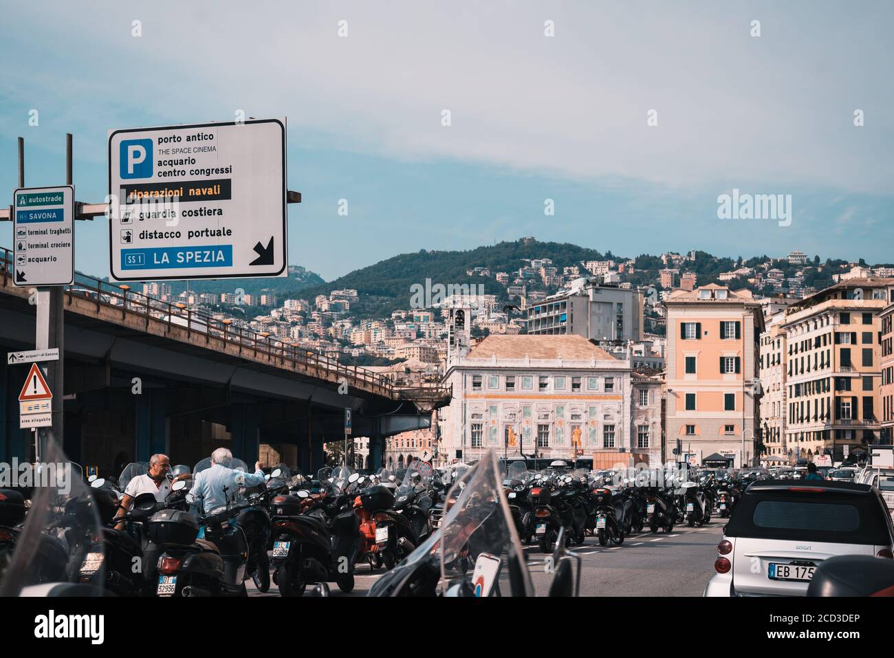 Streets of Genoa Stock Photo - Alamy