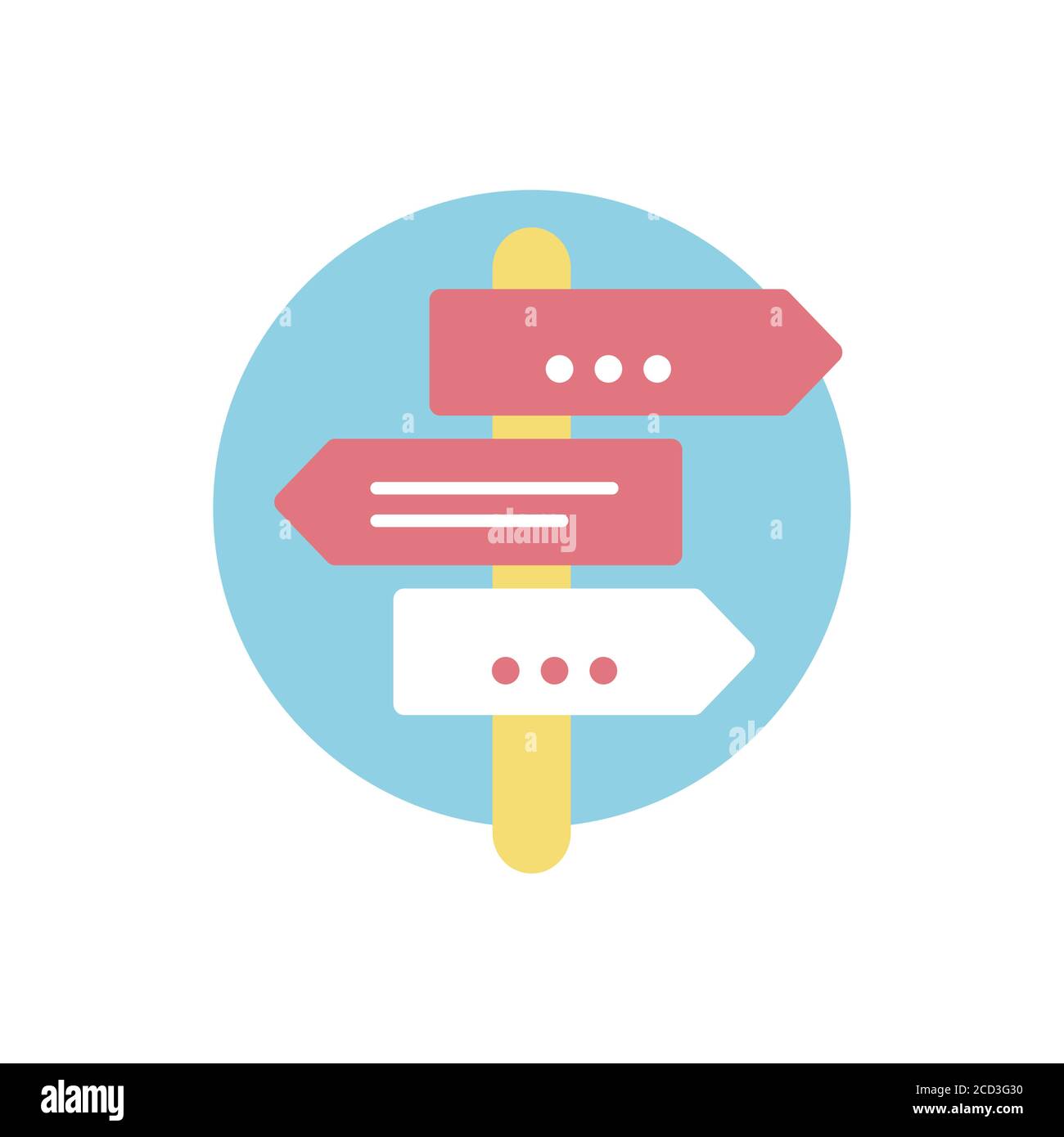 Symbol guidance Stock Vector Images - Alamy