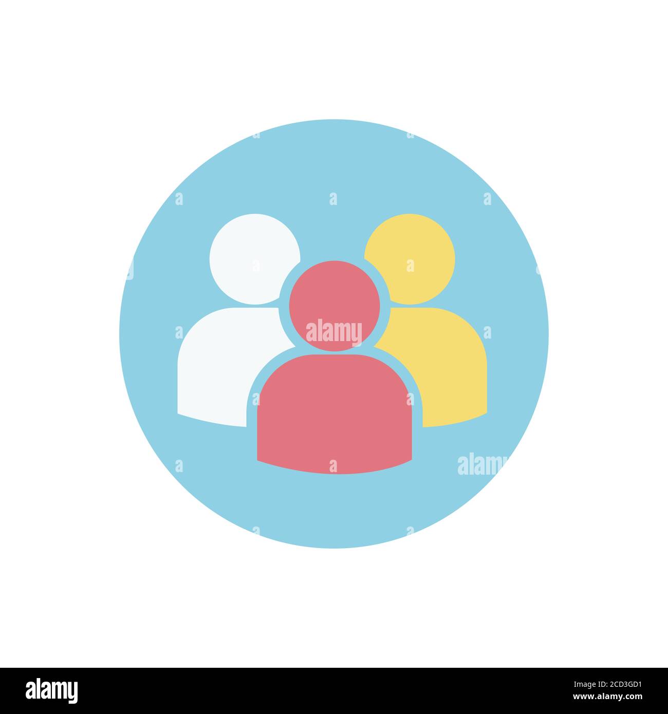 Organization and management of companies icon. Hierarchical structure ...