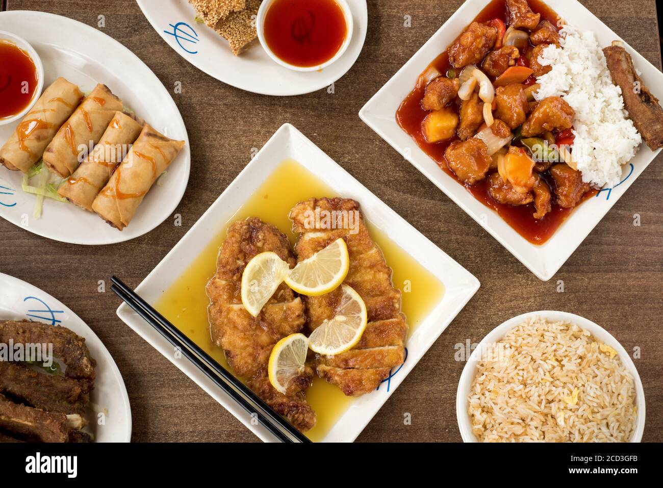 Sheffield, UK - 20 July 2017: Delicious Chinese food at Noodle Inn,156 ...