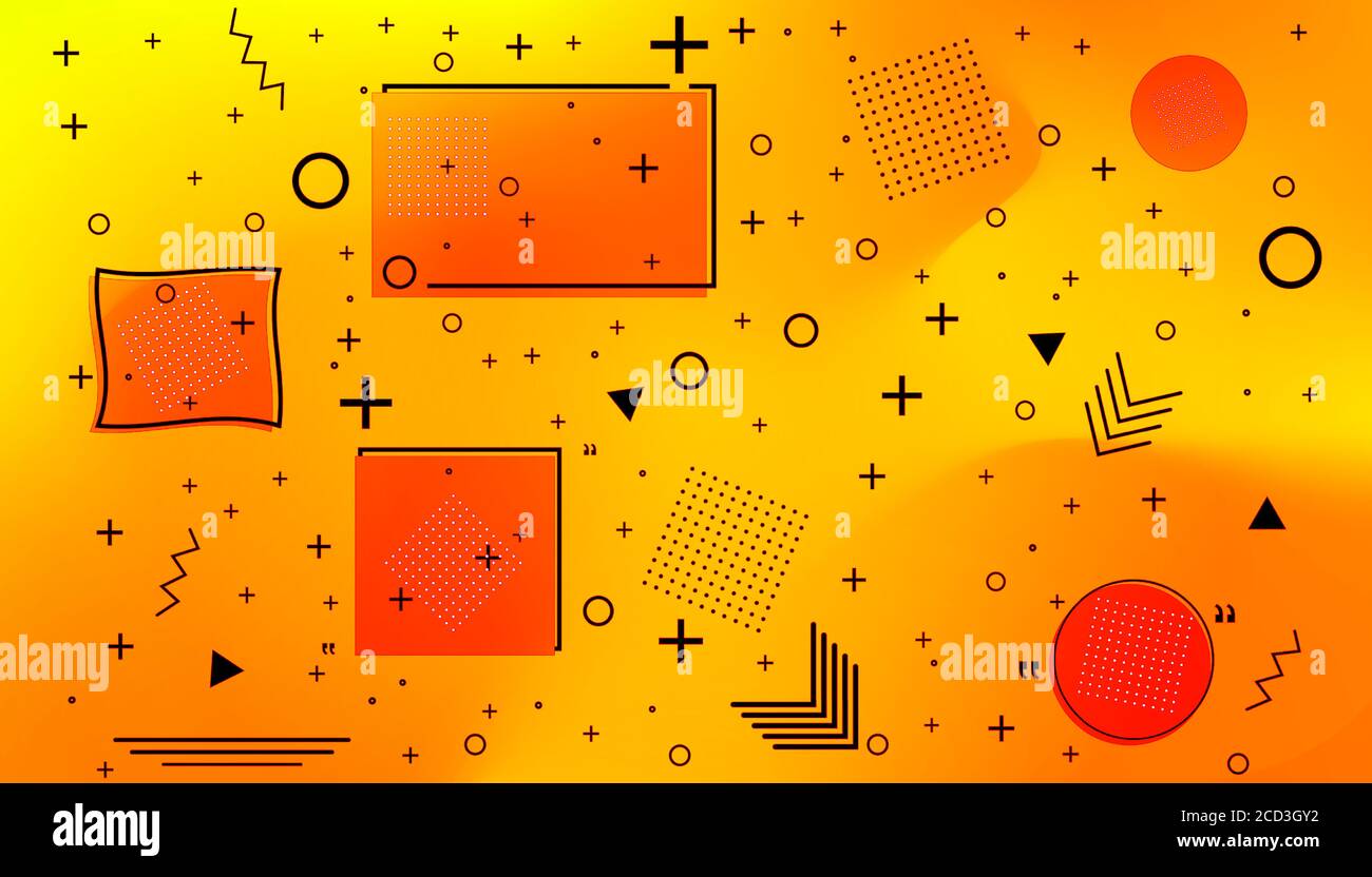 Orange 90s hi-res stock photography and images - Alamy