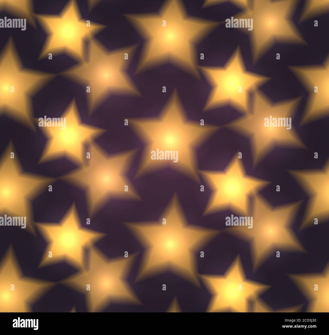 Seamless texture with blurred stars. Vector festive pattern for ...