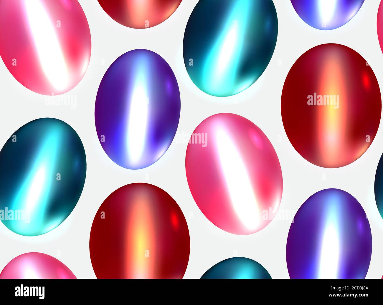 Seamless texture with multicolored gems Chrysoberyl. Vector pattern for ...