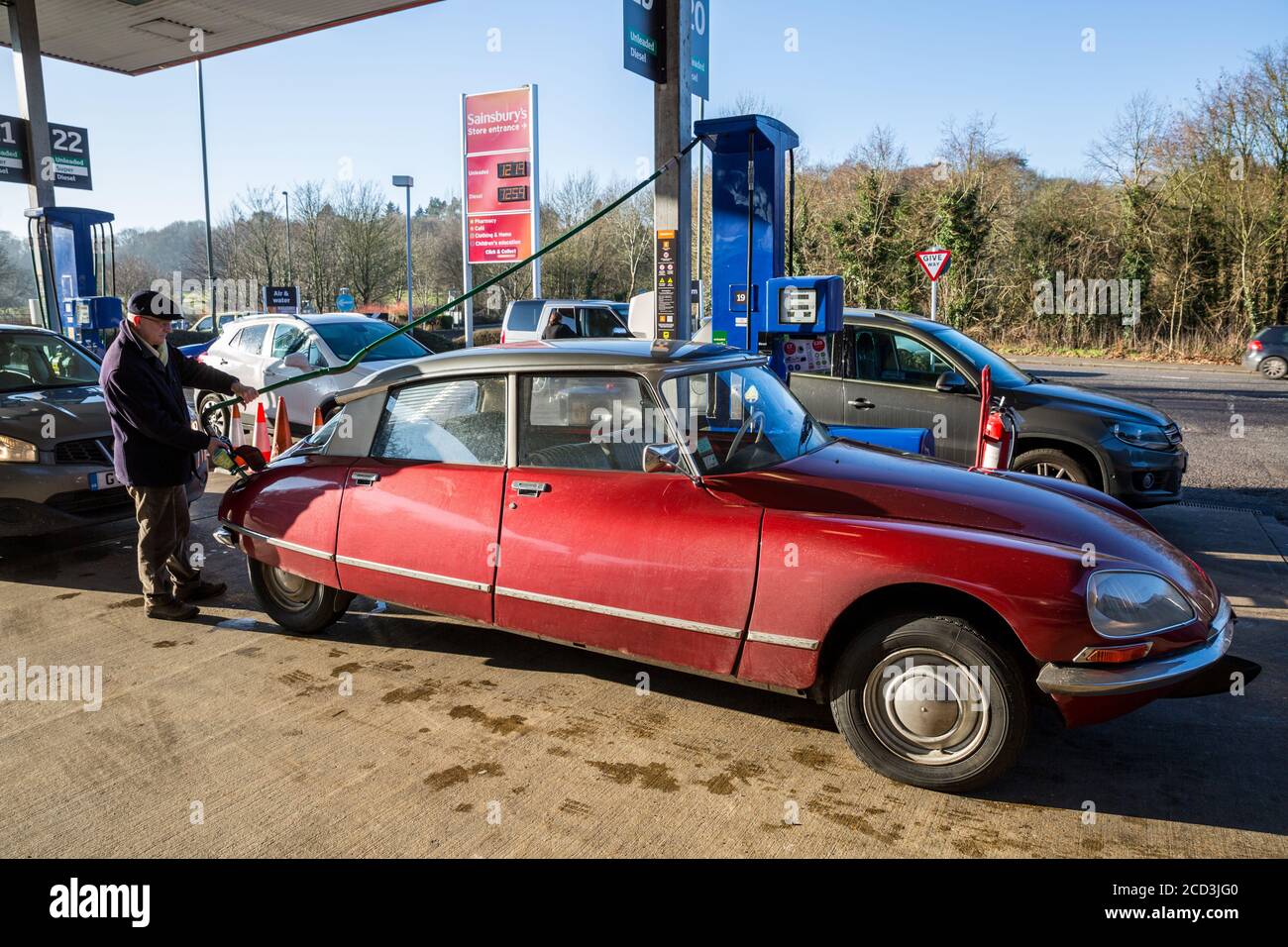 Citroen DS vintage car Stock Photo - Alamy