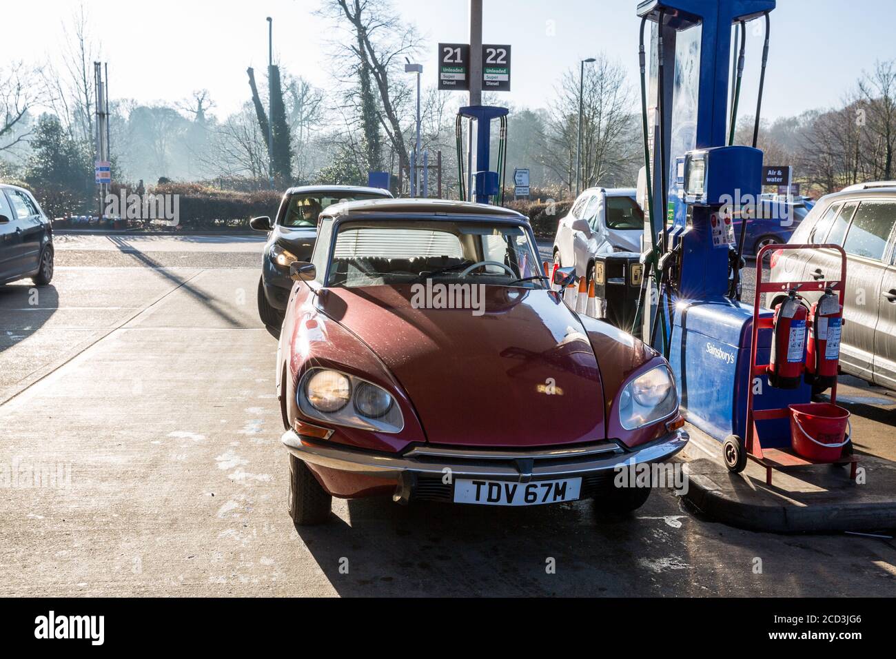 Citroen DS vintage car Stock Photo - Alamy
