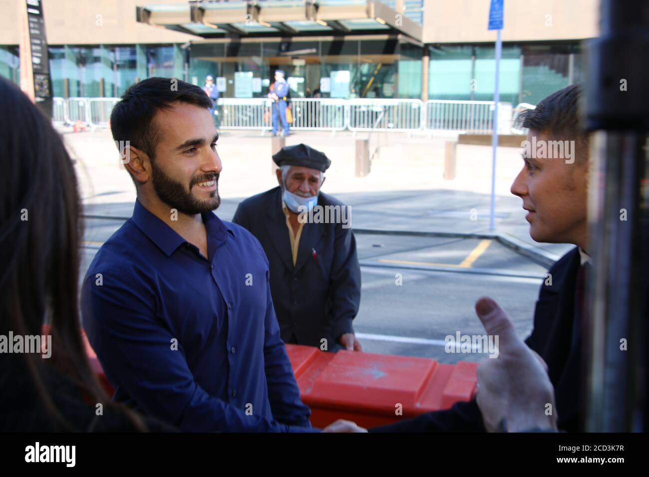 Christchurch, New Zealand. 26th Aug, 2020. Mustafa Boztas was shot in ...