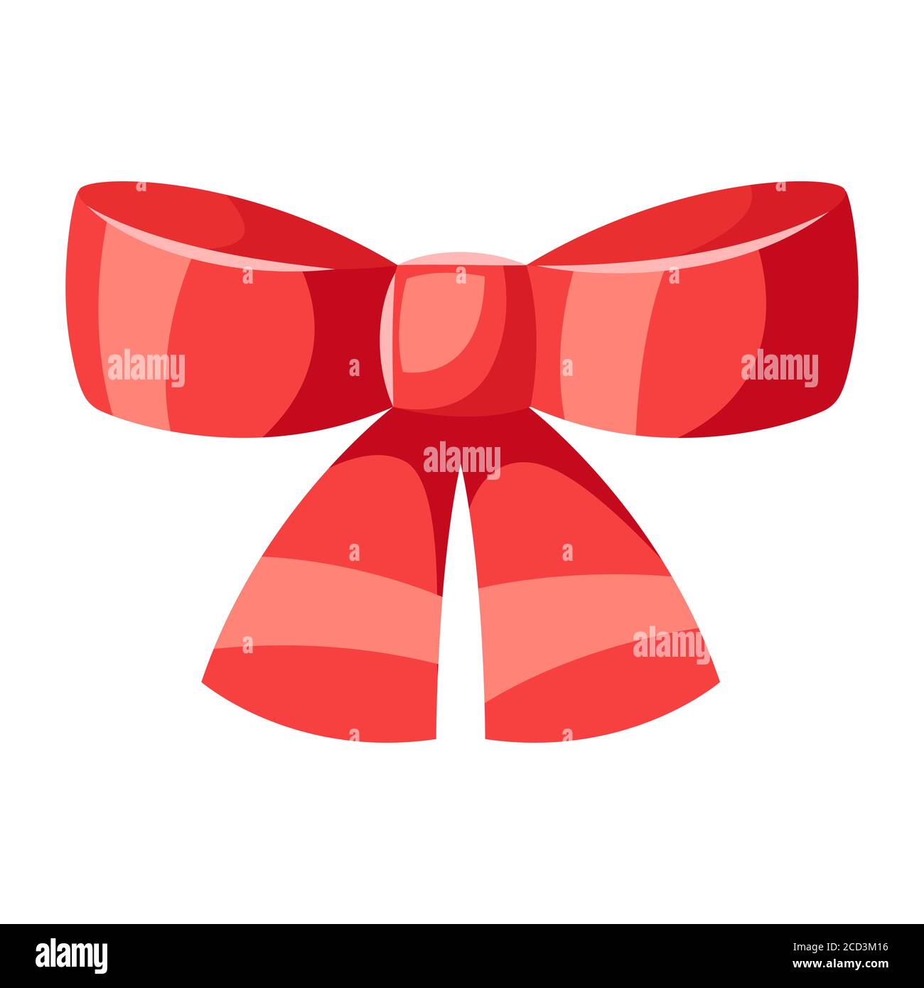 Illustration of red bow Stock Vector Image & Art - Alamy