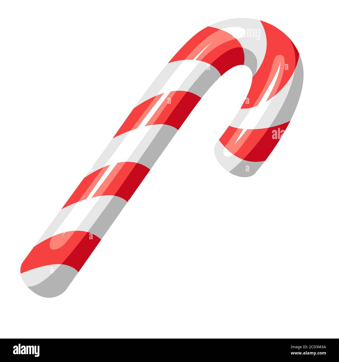 Striped candy design merry Stock Vector Images - Alamy