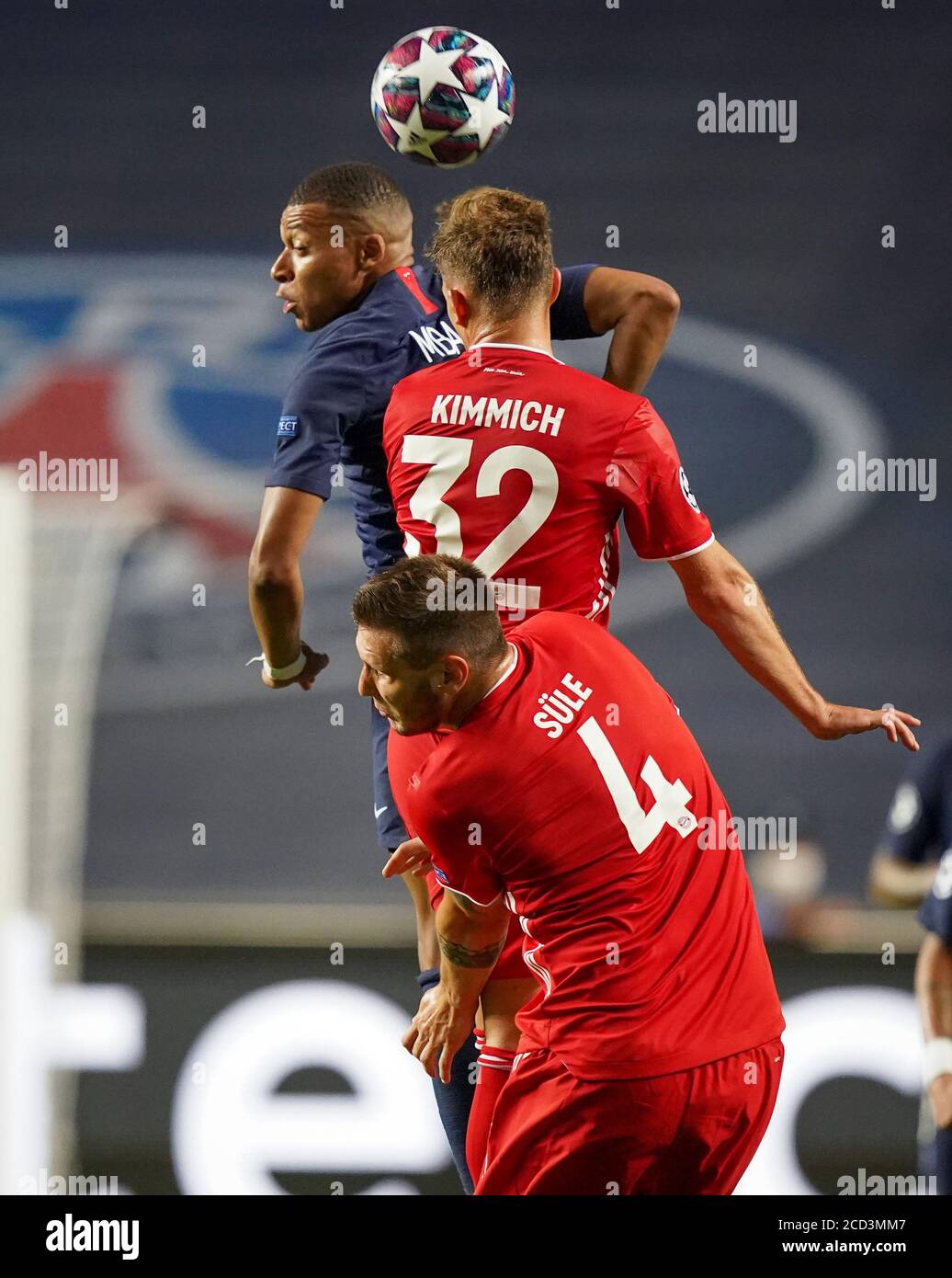 Kylian MBAPPE (PSG), Joshua KIMMICH (M), Niklas SUELE (Sule, M), action ...
