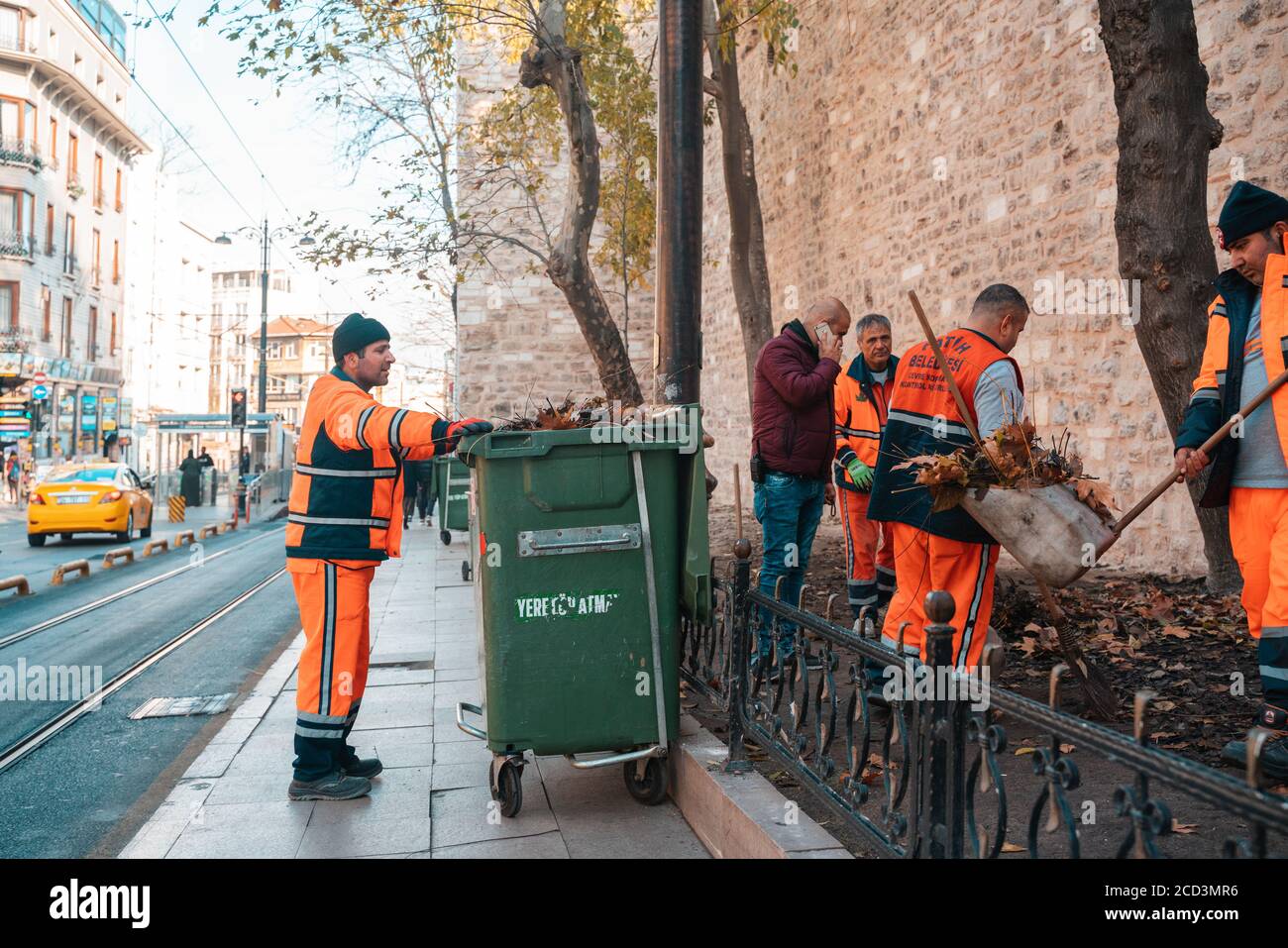 Waste collector uniform hi-res stock photography and images - Alamy