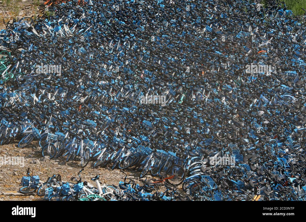Bicycle graveyard china hi-res stock photography and images - Alamy