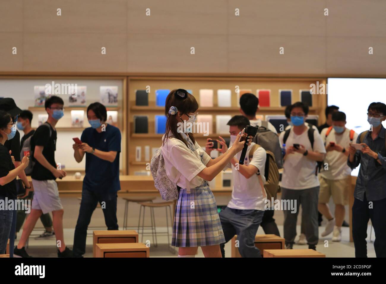 Apple today opens the entirely new Apple Sanlitun, the next iteration ...