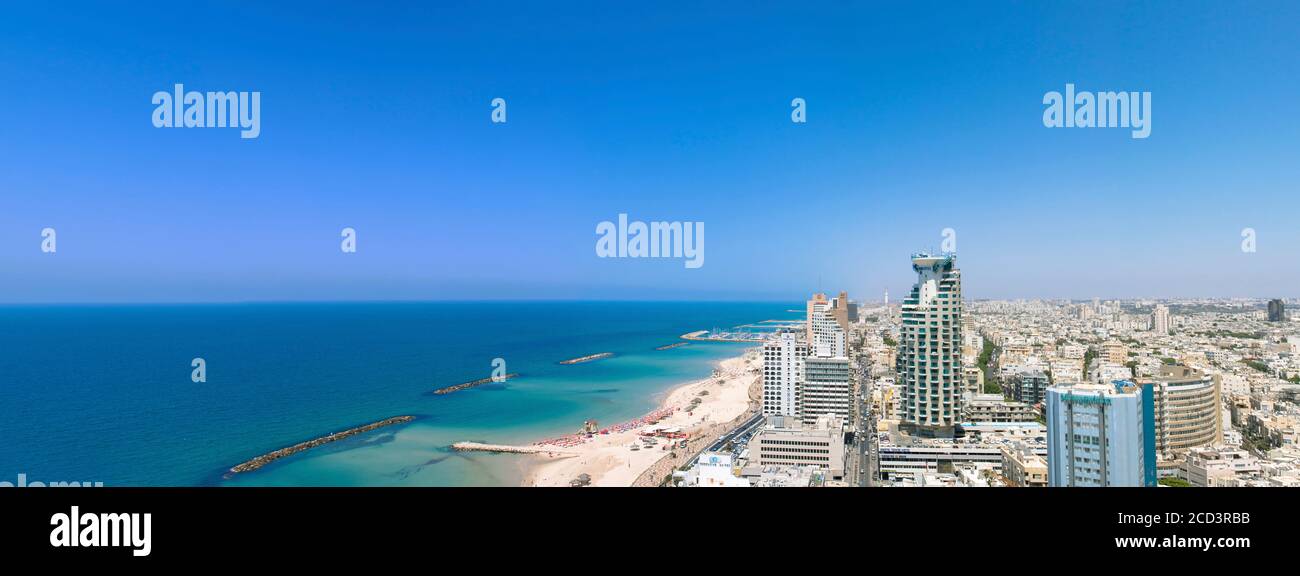 Aerial view of Tel Aviv, Israel Stock Photo - Alamy