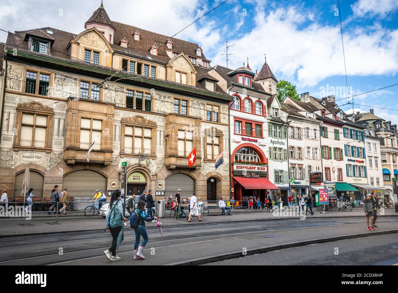 Central basel hi-res stock photography and images - Alamy