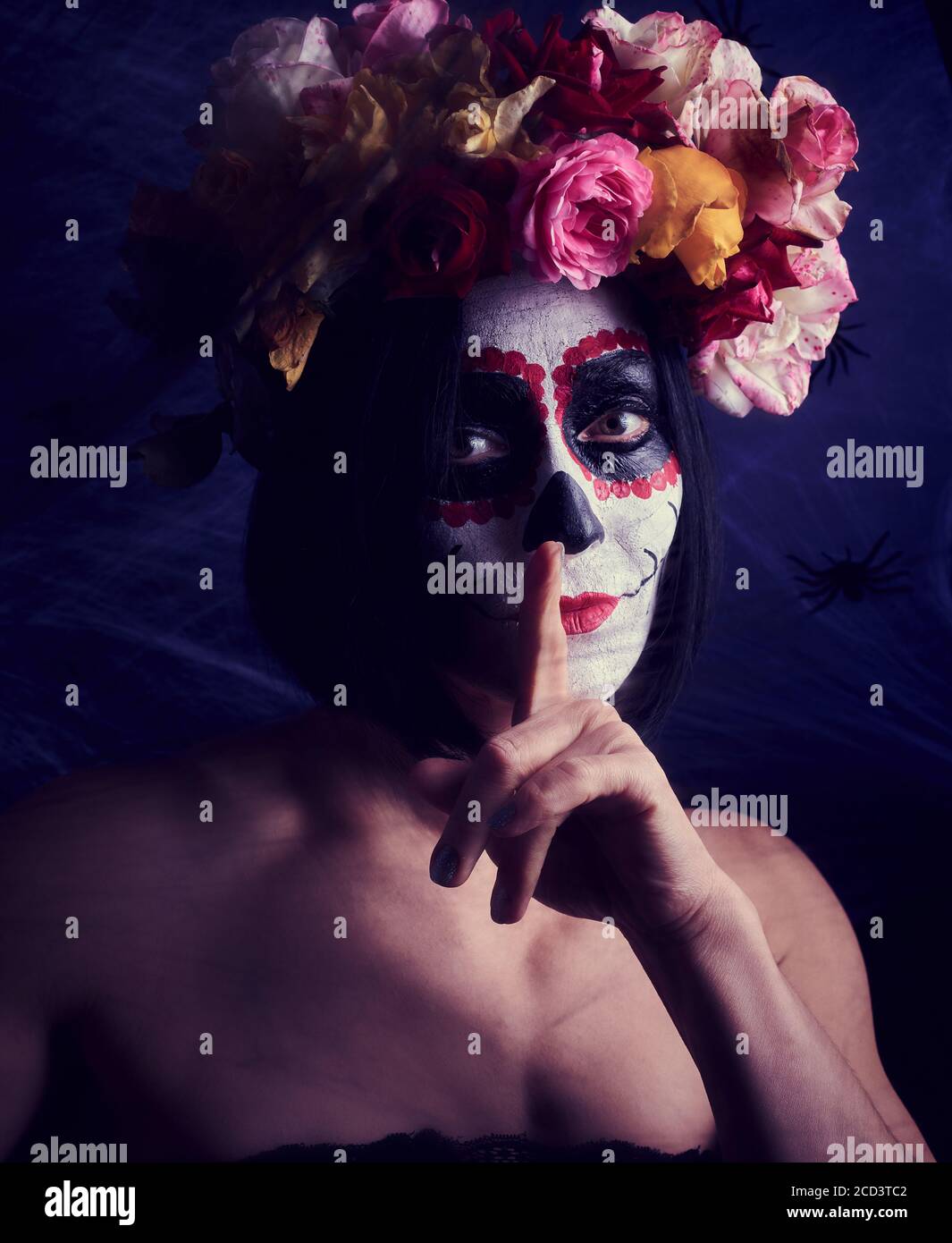 Portrait mexican catrina young hi-res stock photography and images - Alamy