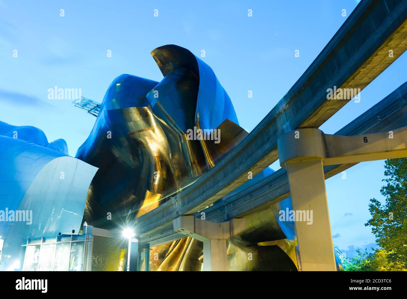 Seattle gehry track hi-res stock photography and images - Alamy