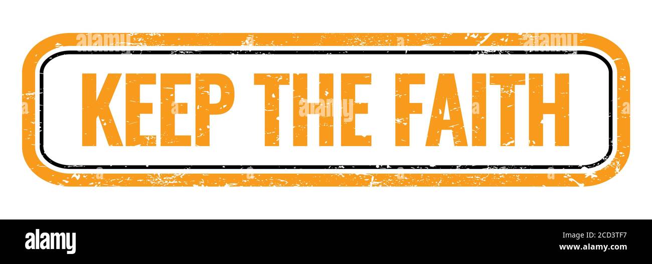 Keep the faith stamp hi-res stock photography and images - Alamy