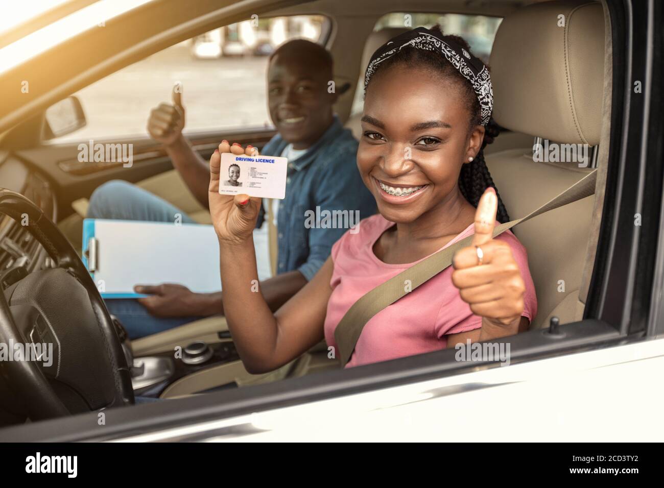 Student learner driver hi-res stock photography and images - Alamy