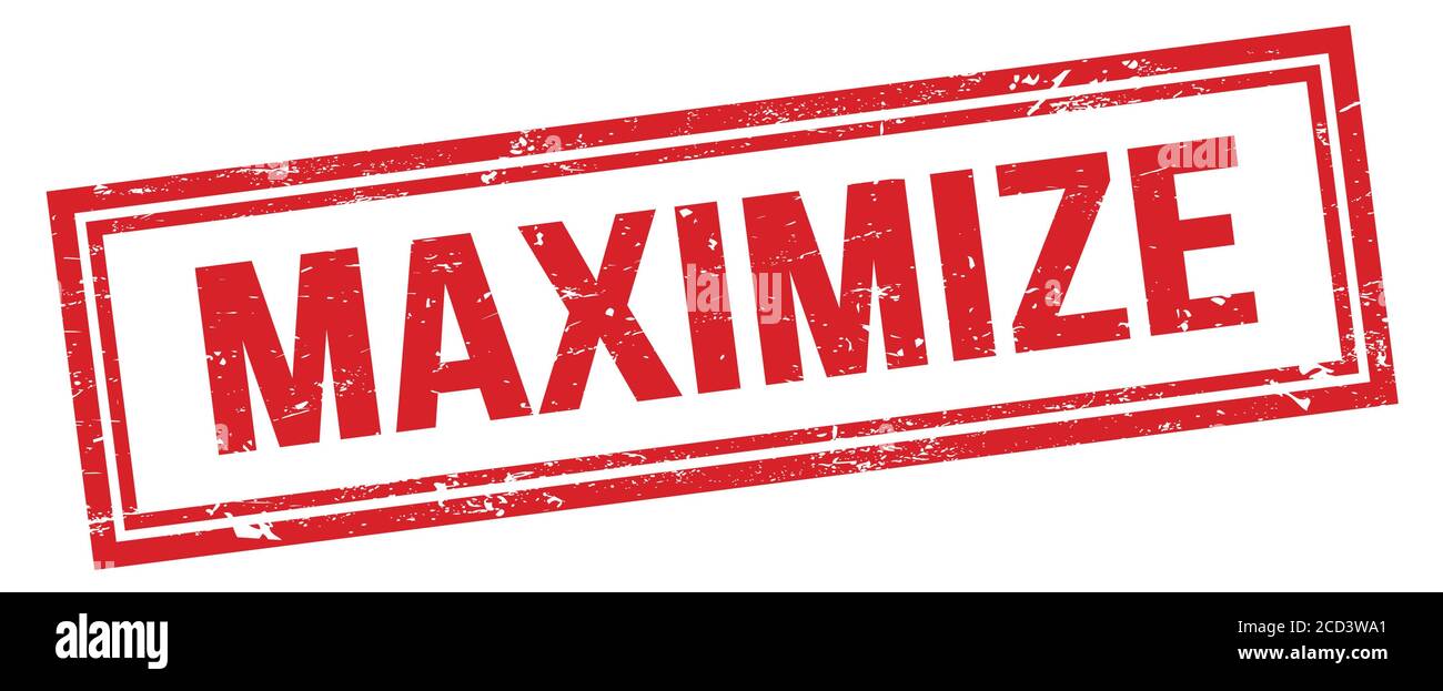 Maximize stamp hi-res stock photography and images - Alamy